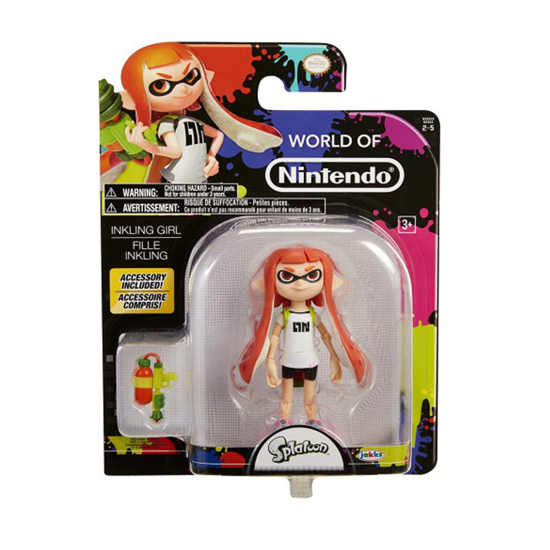 Figura coleccionable Inkling Girl Splatoon 10cm - Kilumio