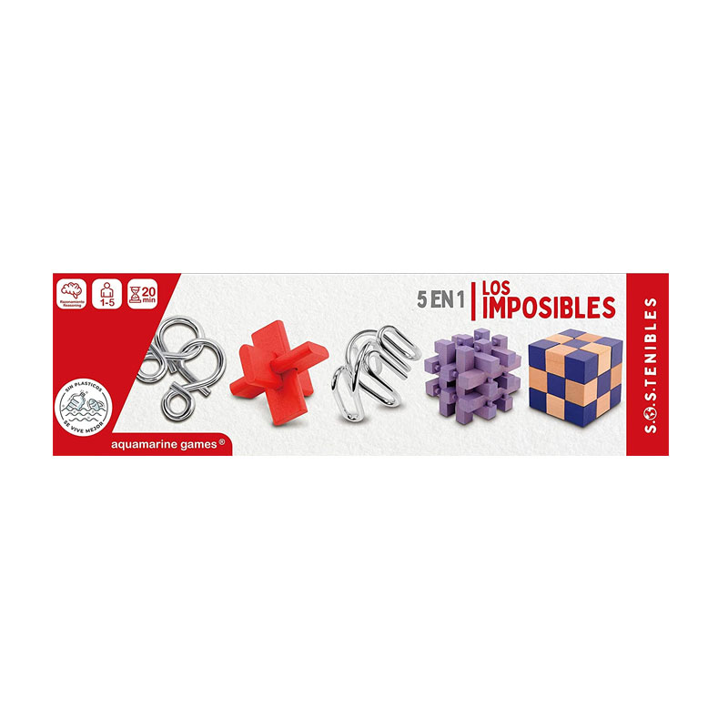 Juego Los imposibles 5 en 1 Aquamarine - Kilumio