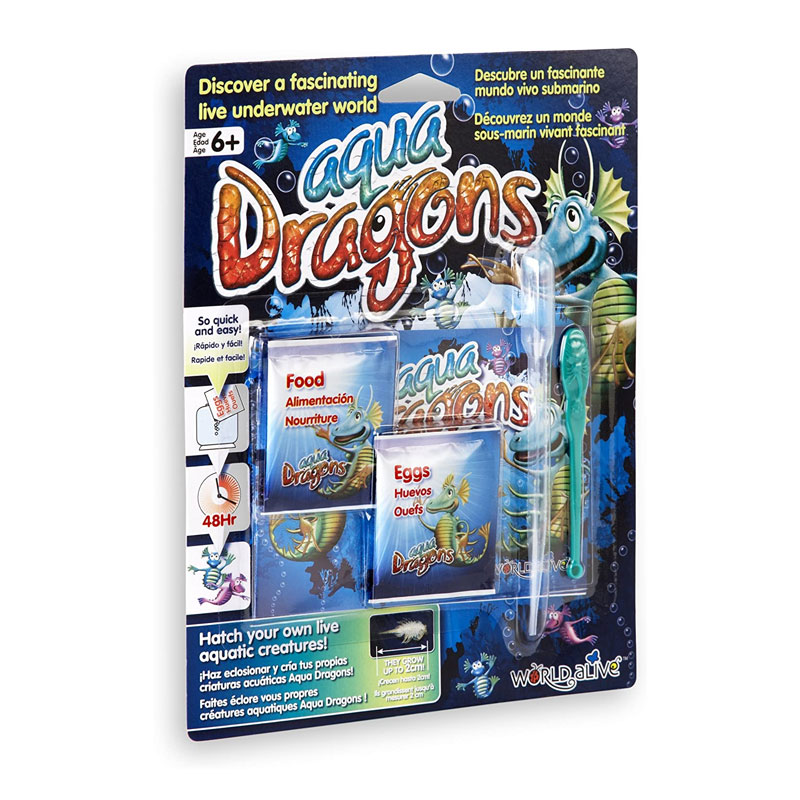 Set de 4 piezas mundo submarino Aqua Dragons - Kilumio